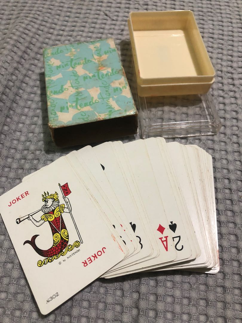 Vintage Nintendo playing cards, Hobbies & Toys, Memorabilia ...