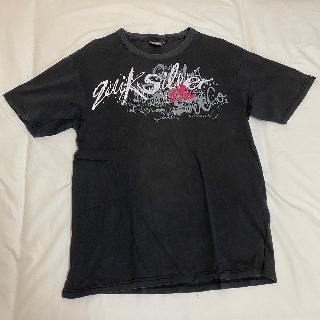 Vintage Quicksilver Shirt, Men's Fashion, Tops & Sets, Tshirts & Polo ...