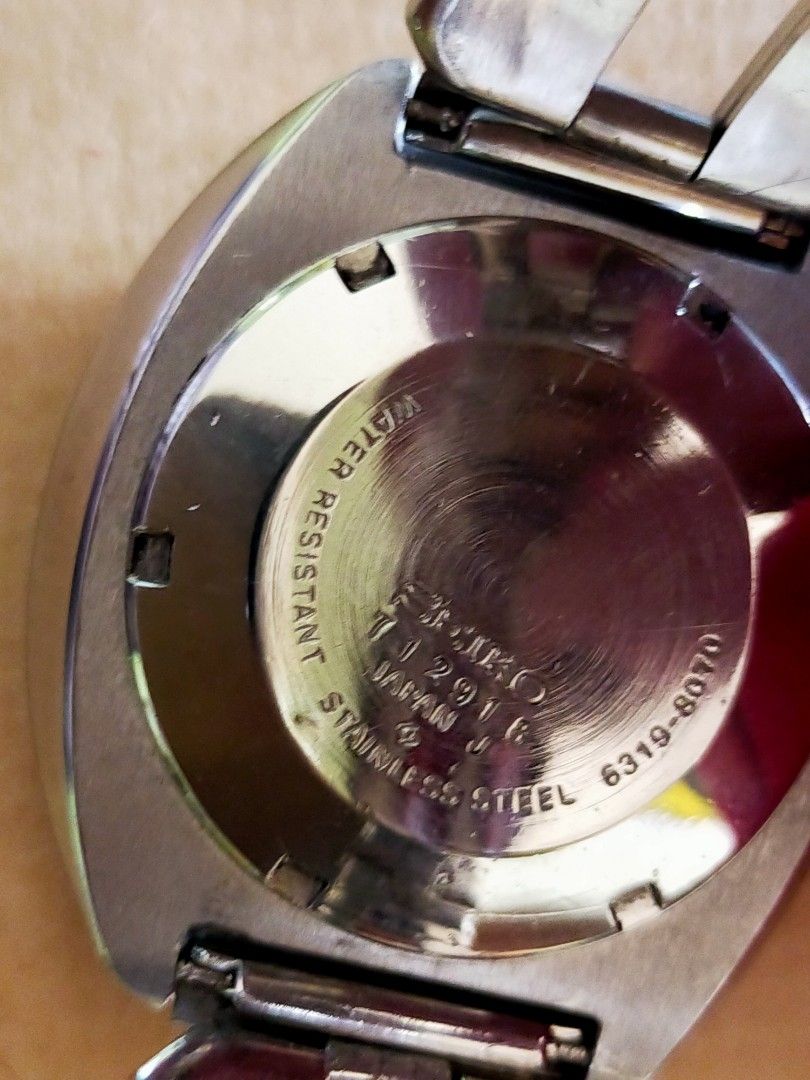 Vintage Seiko sports 6319 automatic Japan watch, Men's Fashion, Watches ...