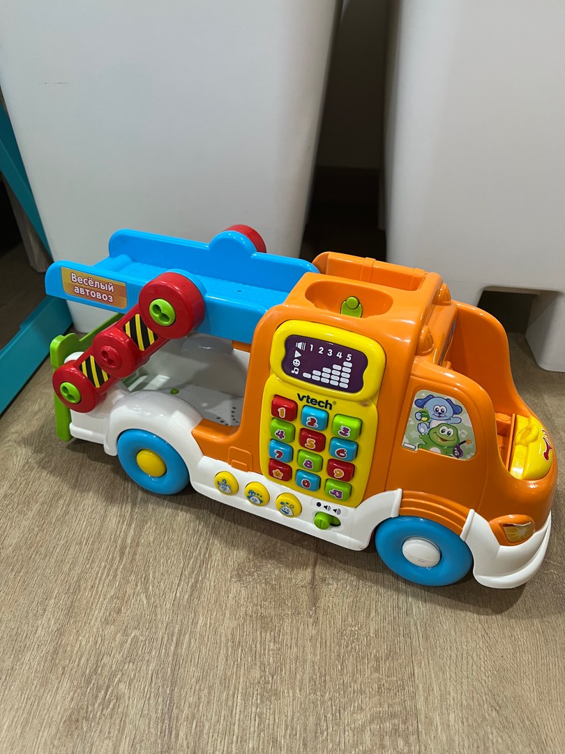 Vtech Toy Truck (non English), Babies & Kids, Infant Playtime on Carousell