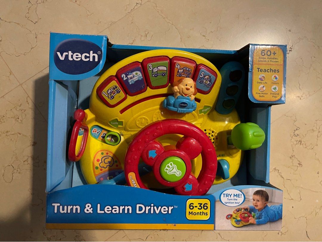 Vtech Turn & Learn Driver, Hobbies & Toys, Toys & Games on Carousell