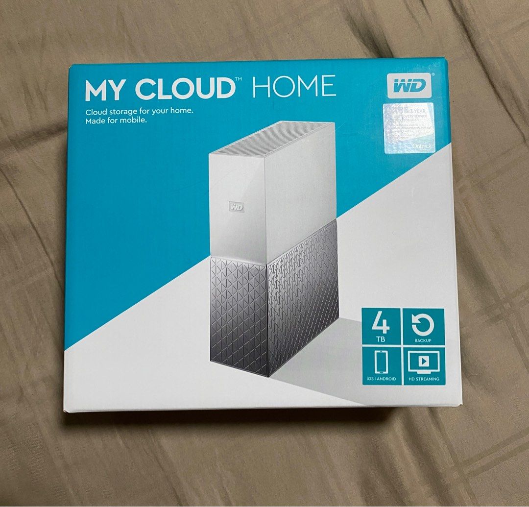 WD My Cloud Home, 4TB, Computers & Tech, Parts & Accessories ...