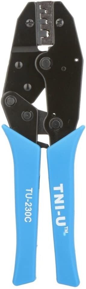 (With crimping tool kit box) TU-230C 8.5 inch Locking Crimping Press Pliers Crimper Clamps ...