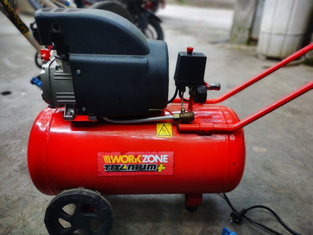 Workzone 2.5hp air compressor, Commercial & Industrial, Construction ...