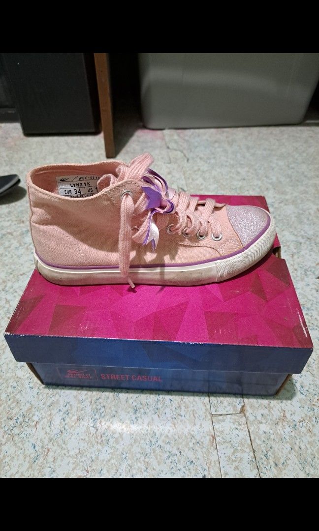World balance high cut shoes, Babies & Kids, Babies & Kids Fashion on ...