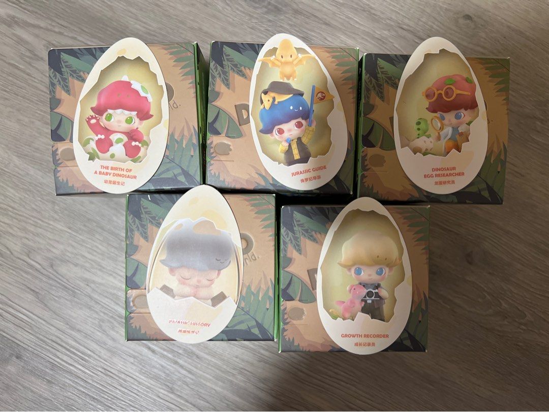 WTS Popmart Dimoo Jurassic World, Hobbies & Toys, Toys & Games on Carousell