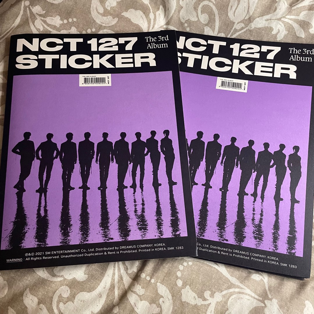 [wts] nct 127 - sticker album (sticker ver) (album + poster saja), K ...