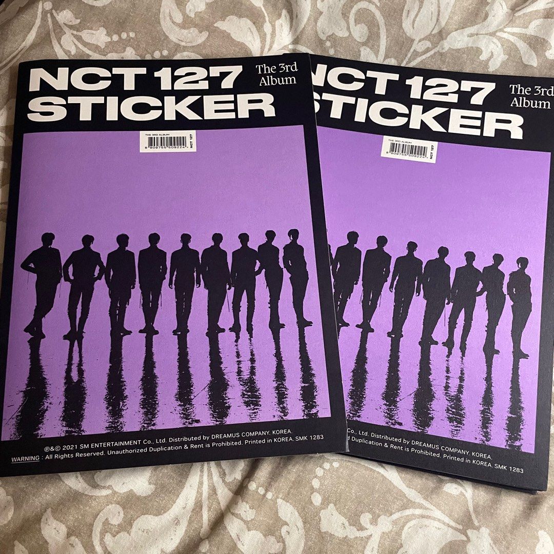 [wts] nct 127 - sticker album (sticker ver) (album + poster saja), K ...
