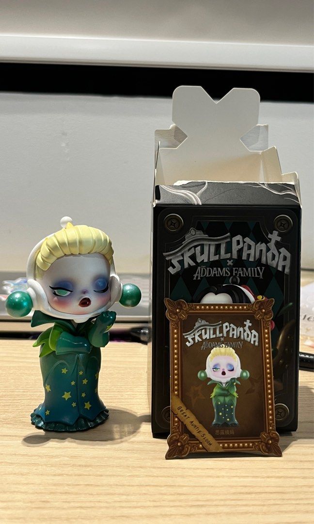 wts/wtt Skull panda x Addams Family Popmart, Hobbies & Toys, Toys ...