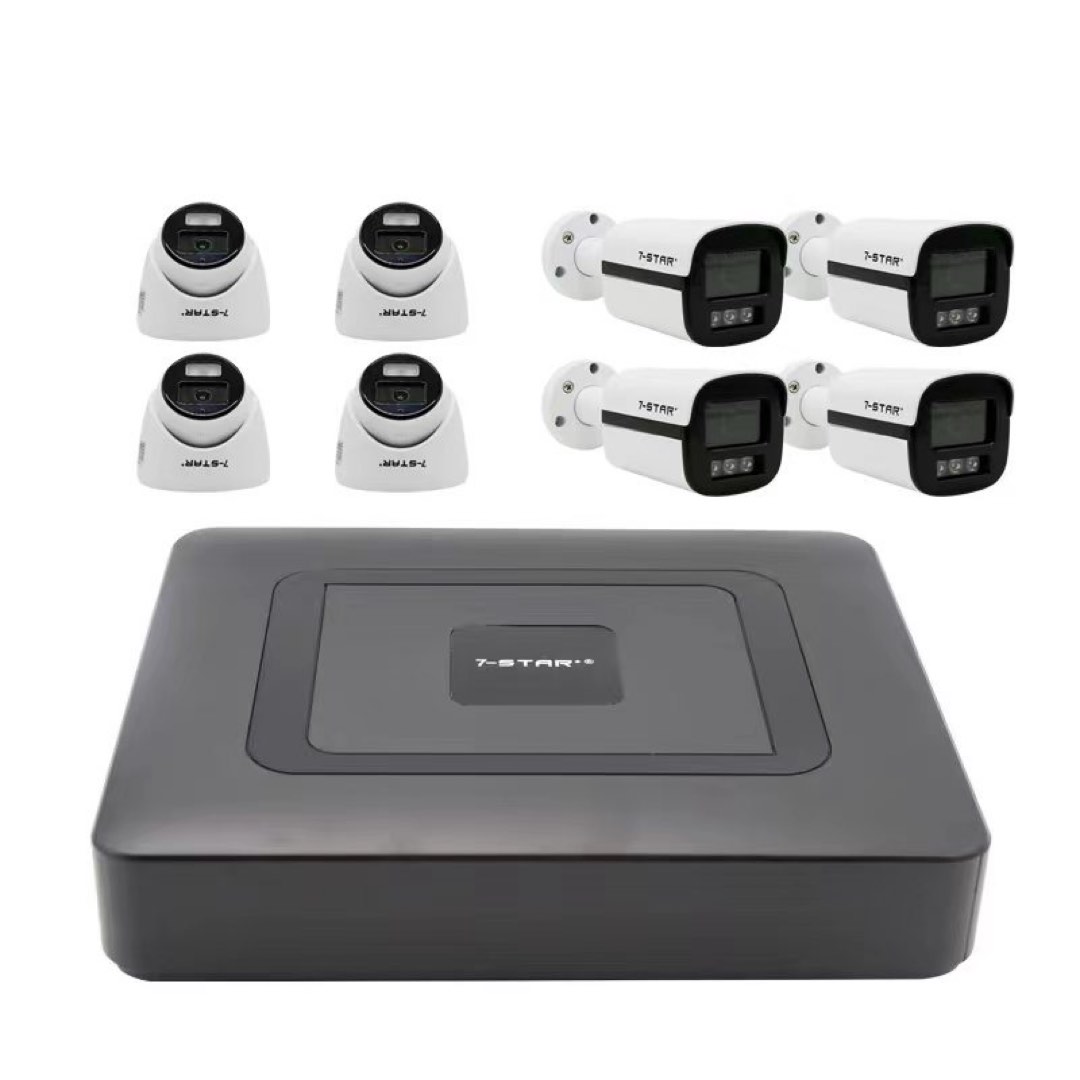 8CH XMEye CCTV Package - Full-HD 8 Channel Hybrid Digital Video ...
