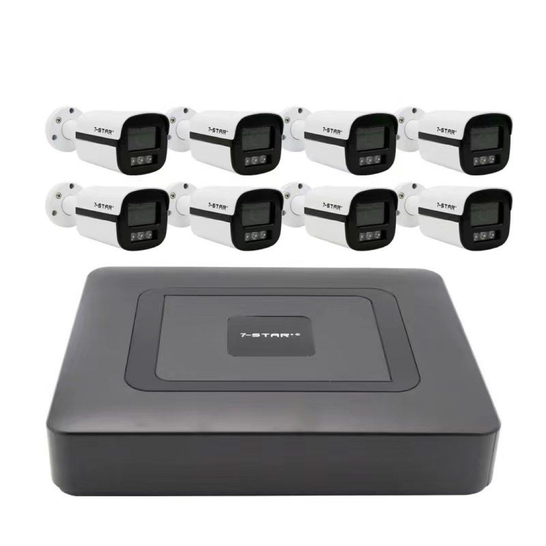 8CH XMEye CCTV Package - Full-HD 8 Channel Hybrid Digital Video ...