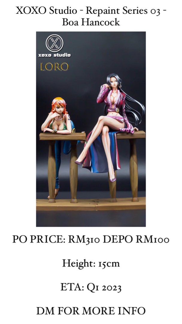 XOXO Studio - Repaint Series 03 - Boa Hancock, Hobbies & Toys, Toys & Games on Carousell