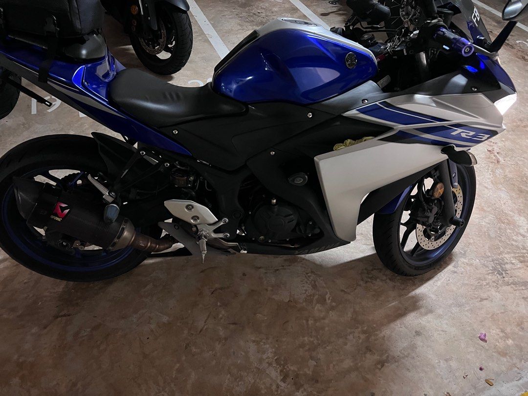 Yamaha r3 2016, Motorcycles, Motorcycles for Sale, Class 2A on Carousell
