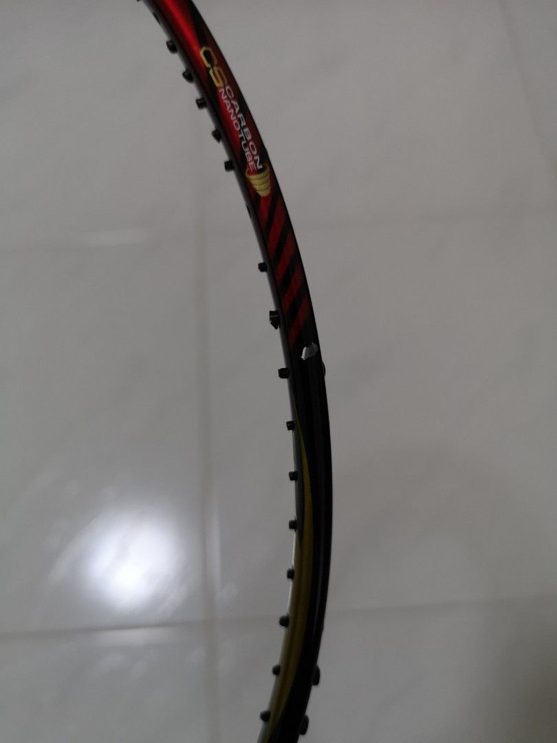 Yonex Arcsaber Z-Slash yellow, Sports Equipment, Sports & Games, Racket ...