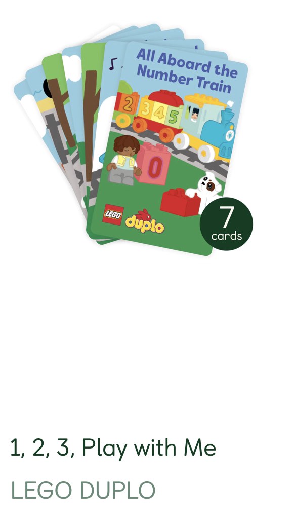 Yoto Cards - Lego Duplo 1, 2, 3, Play with Me pack, Hobbies & Toys ...