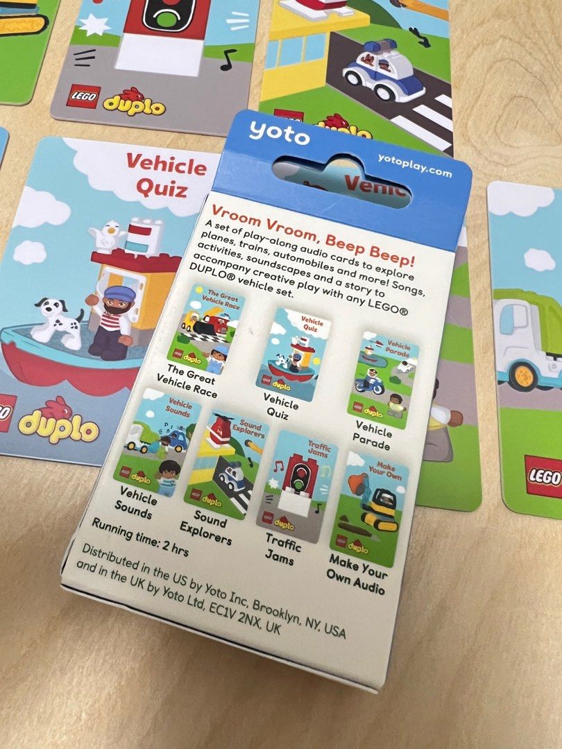 Yoto Cards- Lego Duplo Vehicles pack, Hobbies & Toys, Toys & Games on ...
