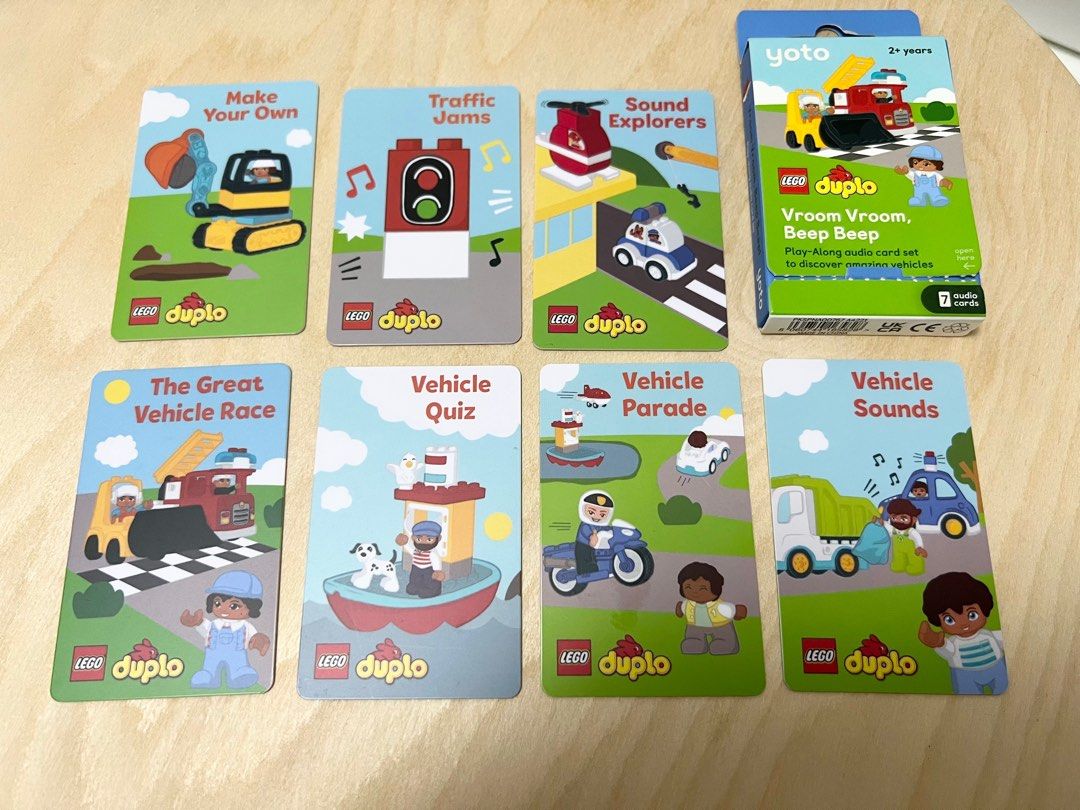 Yoto Cards- Lego Duplo Vehicles pack, Hobbies & Toys, Toys & Games on ...