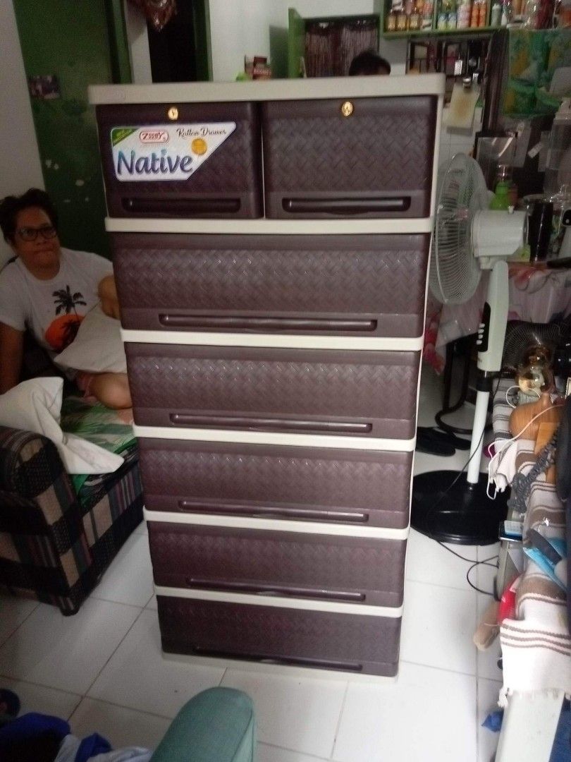 Zooey Native rattan drawer, Furniture & Home Living, Furniture, Shelves ...