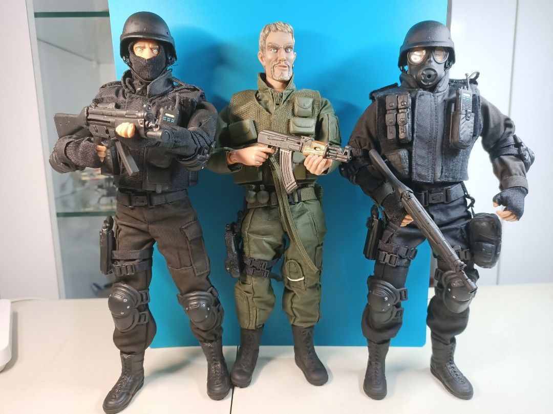 1/6 scale SWAT tactical team police enforcement figure clearance ...