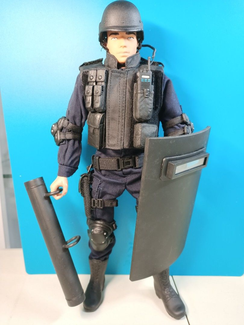 1/6 SWAT tactical team breacher enforcement police 12" figure Clearance ...