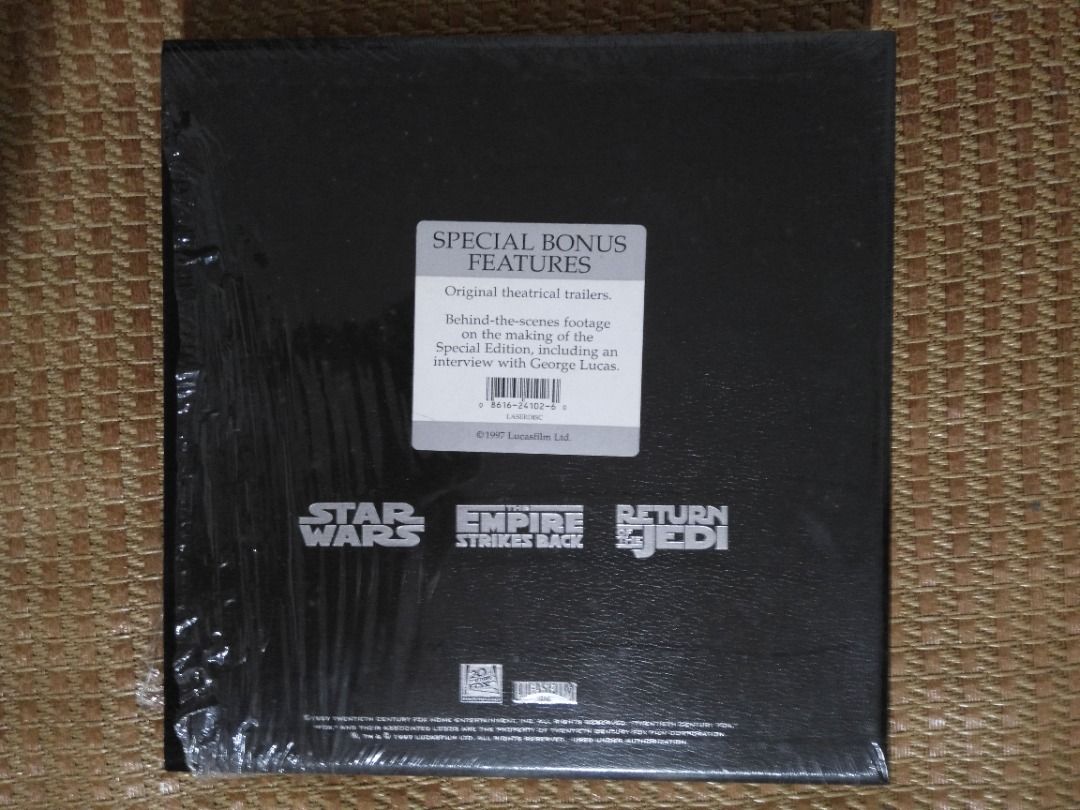 1. Star Wars Trilogy ( Laser Disc ) - 星球大戰三部曲闊銀幕收藏家版 ( 鐳射大碟 )；2 ...