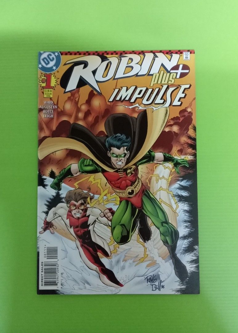 1st app Mystral ( Superhero ) Robin Plus #1 ( Mike Weiringo - Cover Art ...