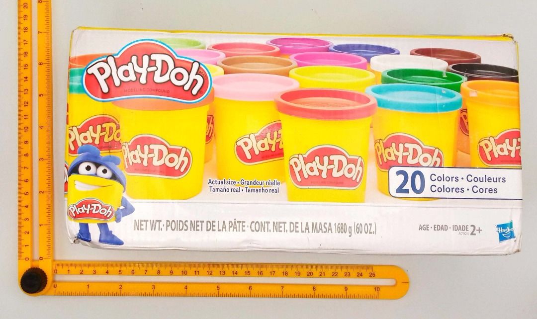 20 CANS SET PLAY DOH HASBRO Super Color Pack 20 Colors Clay Set ...