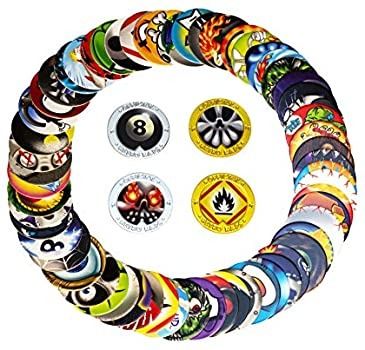 30 POGS RETRO KAPS Caps Game Pogs and Slammers Starter Kit Classic Milk ...