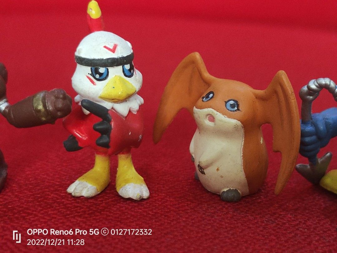 5 digimon figures collection, Hobbies & Toys, Toys & Games on Carousell