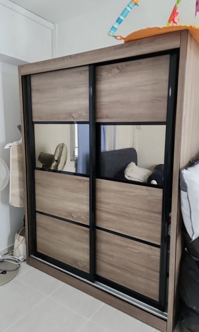 Blessing 5ft wardrobe, Furniture & Home Living, Furniture, Shelves ...