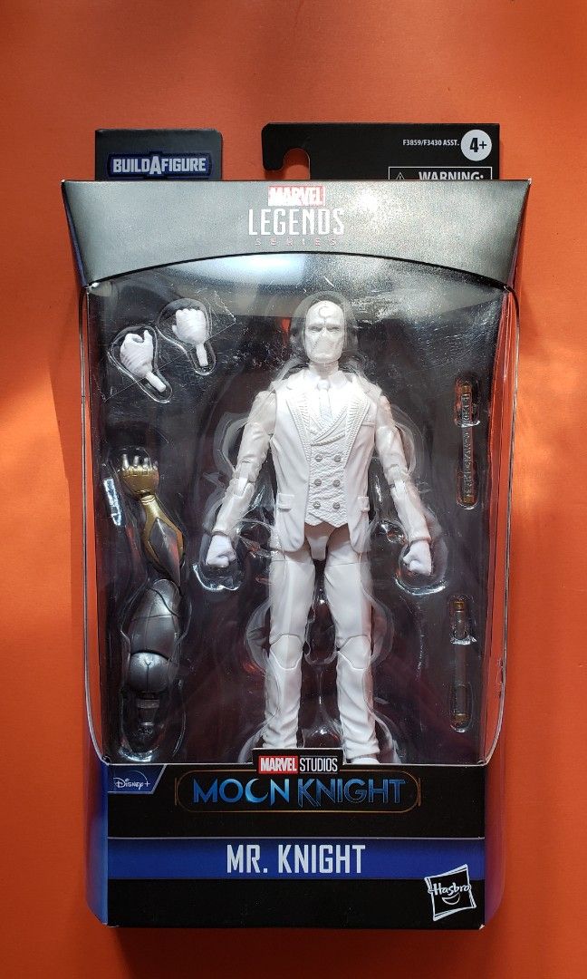 全新 Hasbro Marvel Legends Moon Knight + Mr. Knight 月光騎士 ml Disney Plus ...