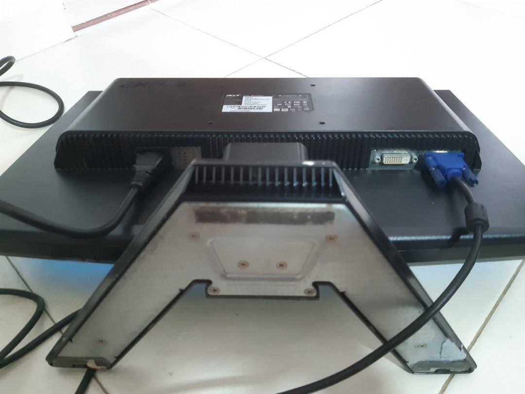 Acer X203H 20-inch LCD Monitor, Computers & Tech, Parts & Accessories ...