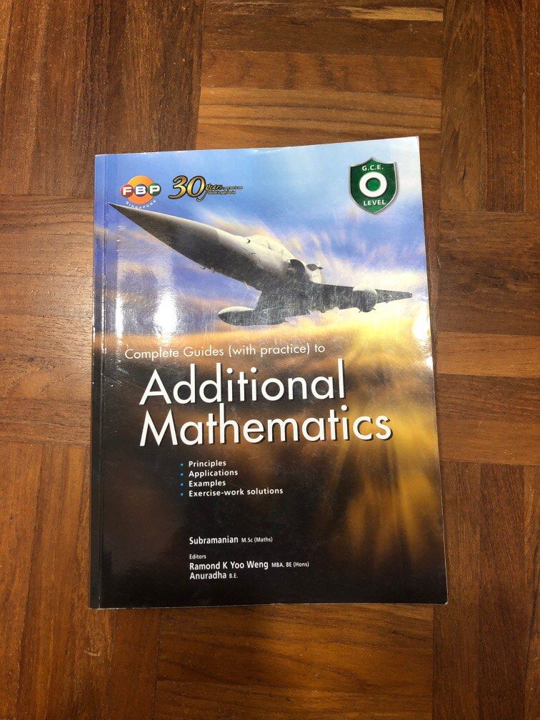 Additional maths assessment books (secondary 3-4), Hobbies & Toys, Books & Magazines, Assessment ...