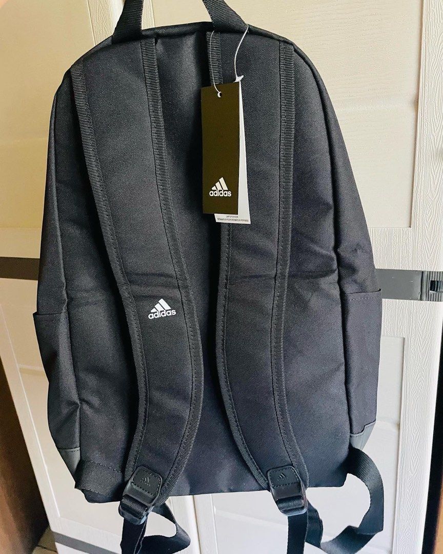 Adidas backpack black, Men's Fashion, Bags, Backpacks on Carousell