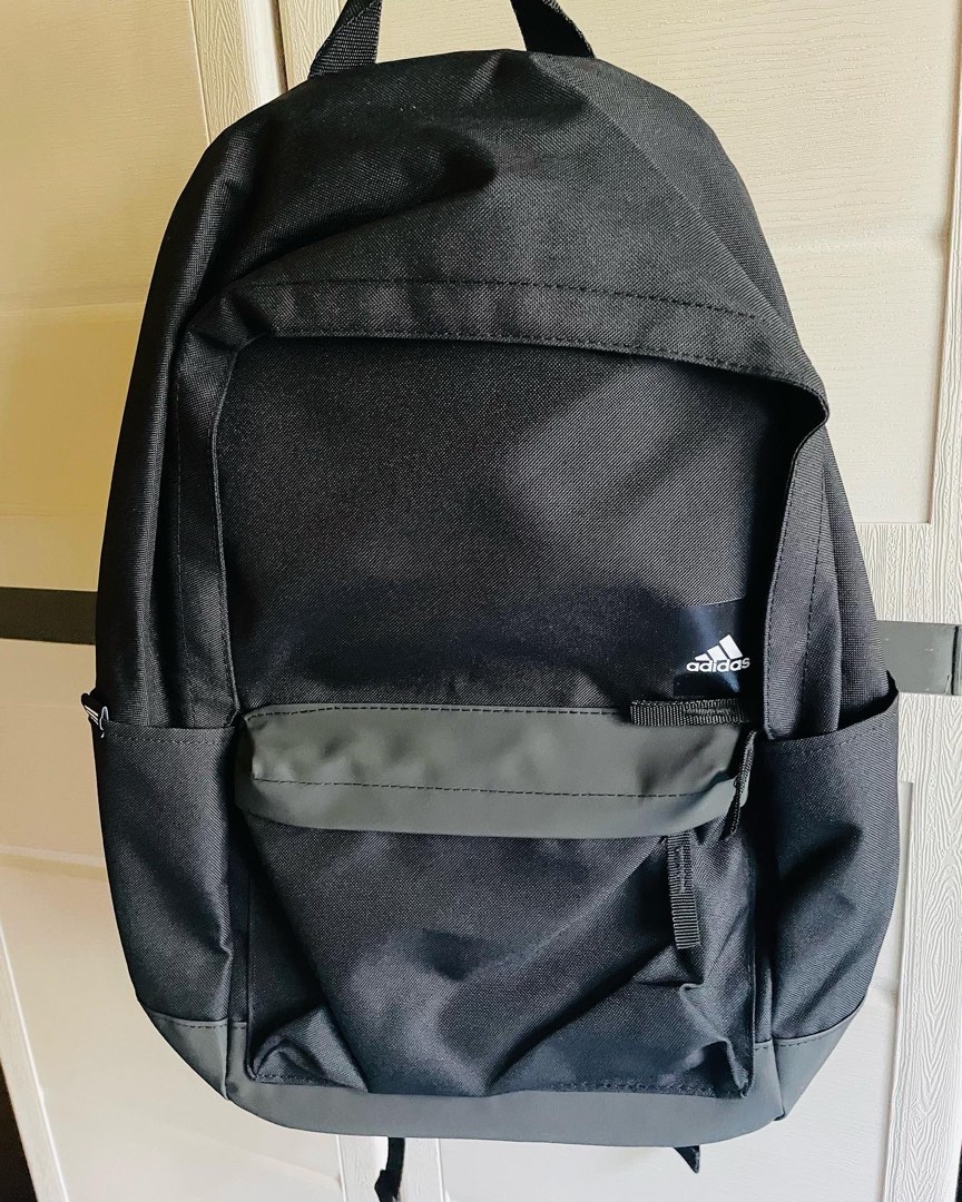 Adidas backpack black, Men's Fashion, Bags, Backpacks on Carousell