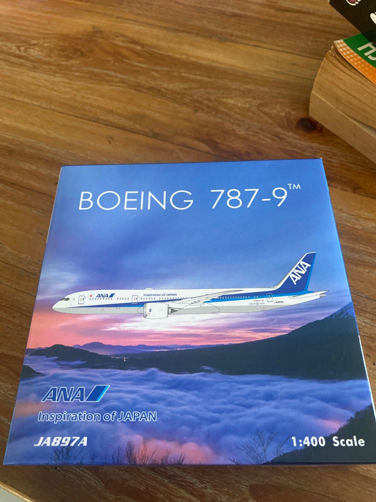 ANA Boeing 787-9 1/400 Model, Hobbies & Toys, Toys & Games on Carousell