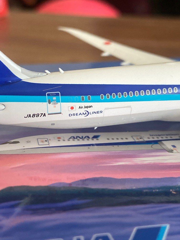 ANA Boeing 787-9 1/400 Model, Hobbies & Toys, Toys & Games on Carousell