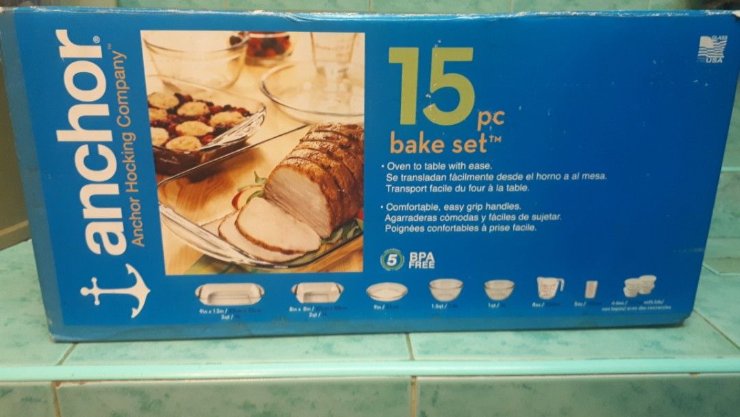 Anchor Hocking Bakeware, Furniture & Home Living, Kitchenware ...