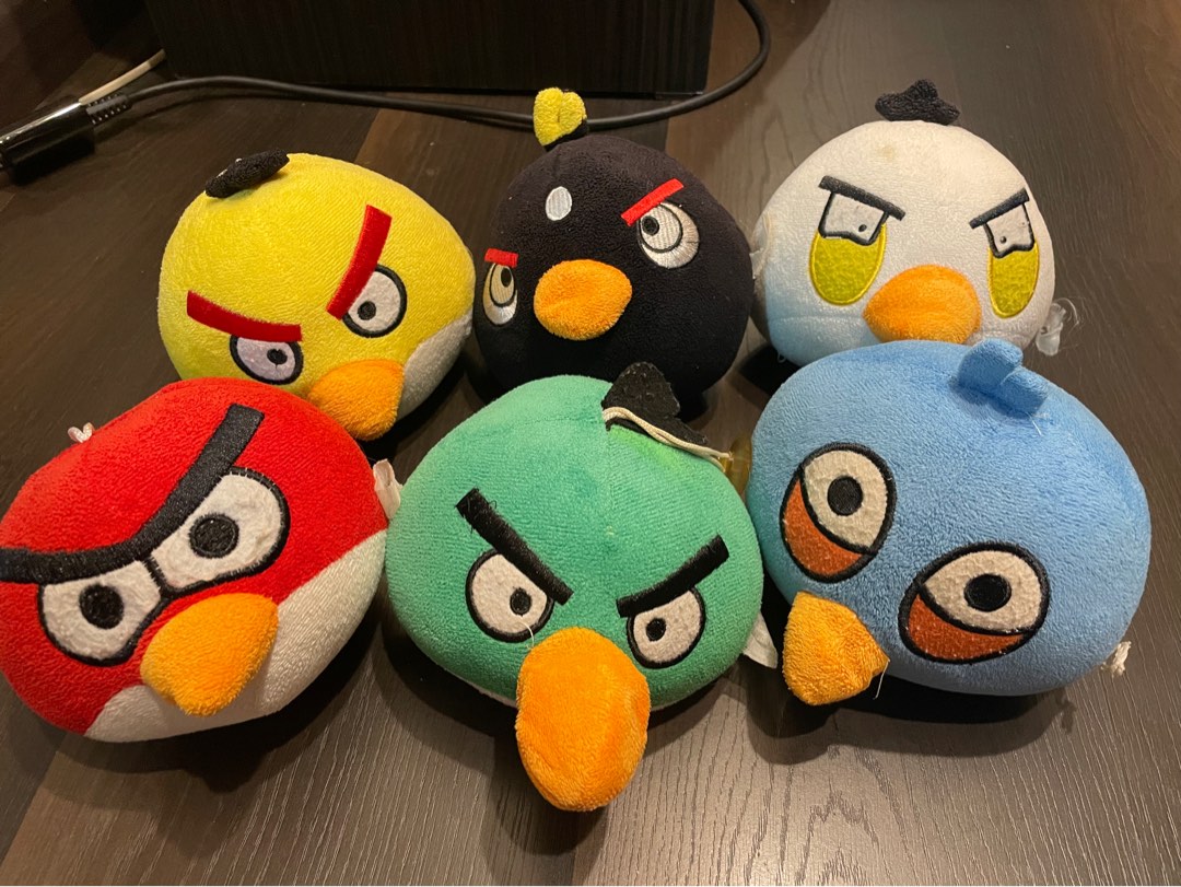 Angry Bird Plush Toy Hobbies And Toys Toys And Games On Carousell