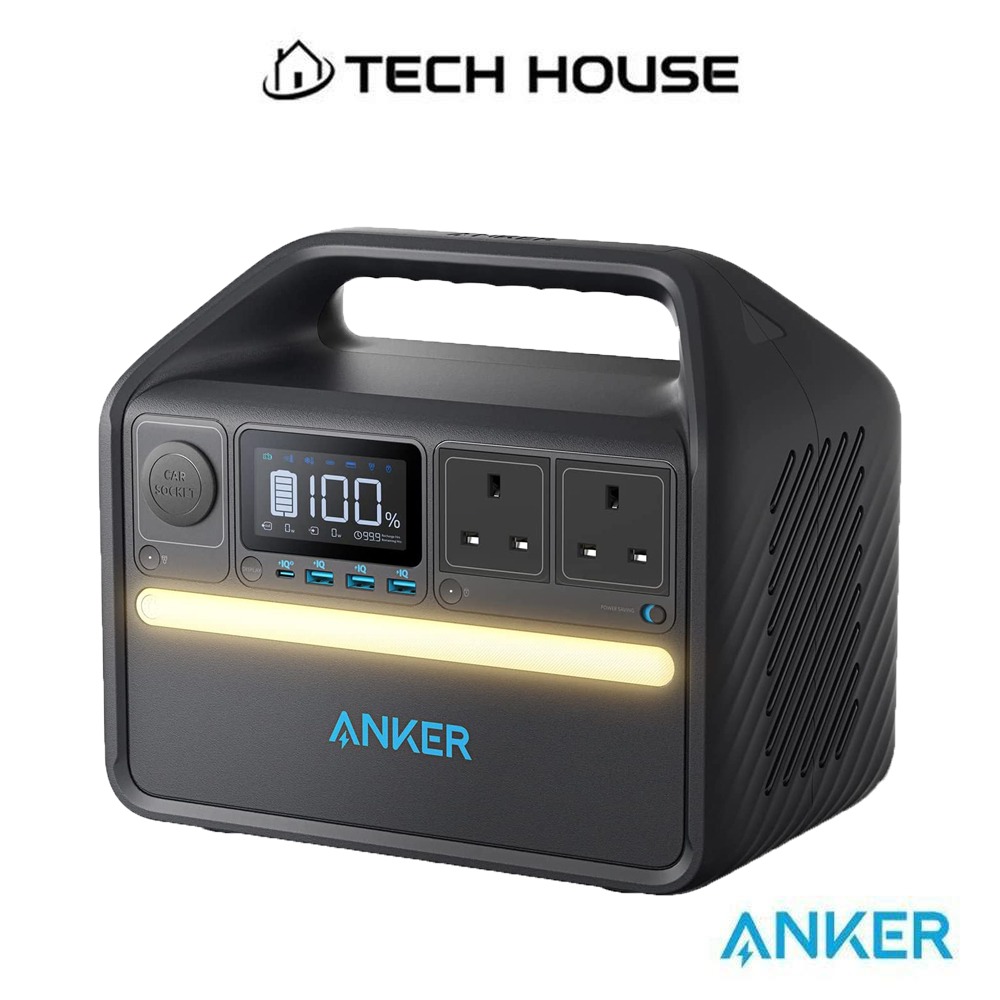 Anker Powerhouse 535 Portable Power Station, 512Wh Portable Generator ...