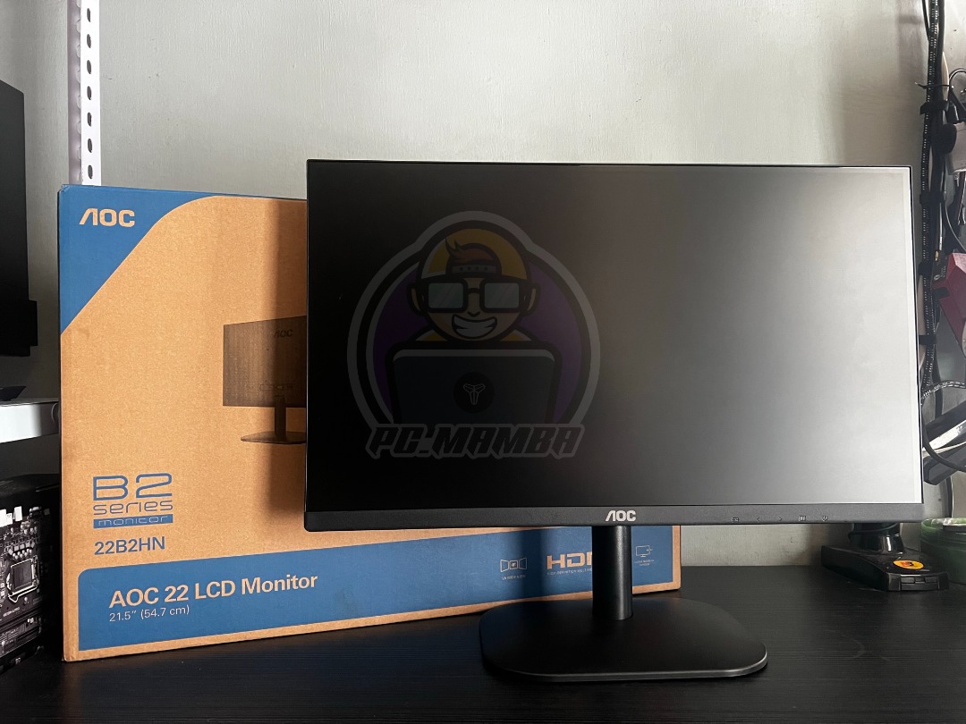 AOC 22inches Frameless Monitor 75hz FullHD Good as new, Computers ...