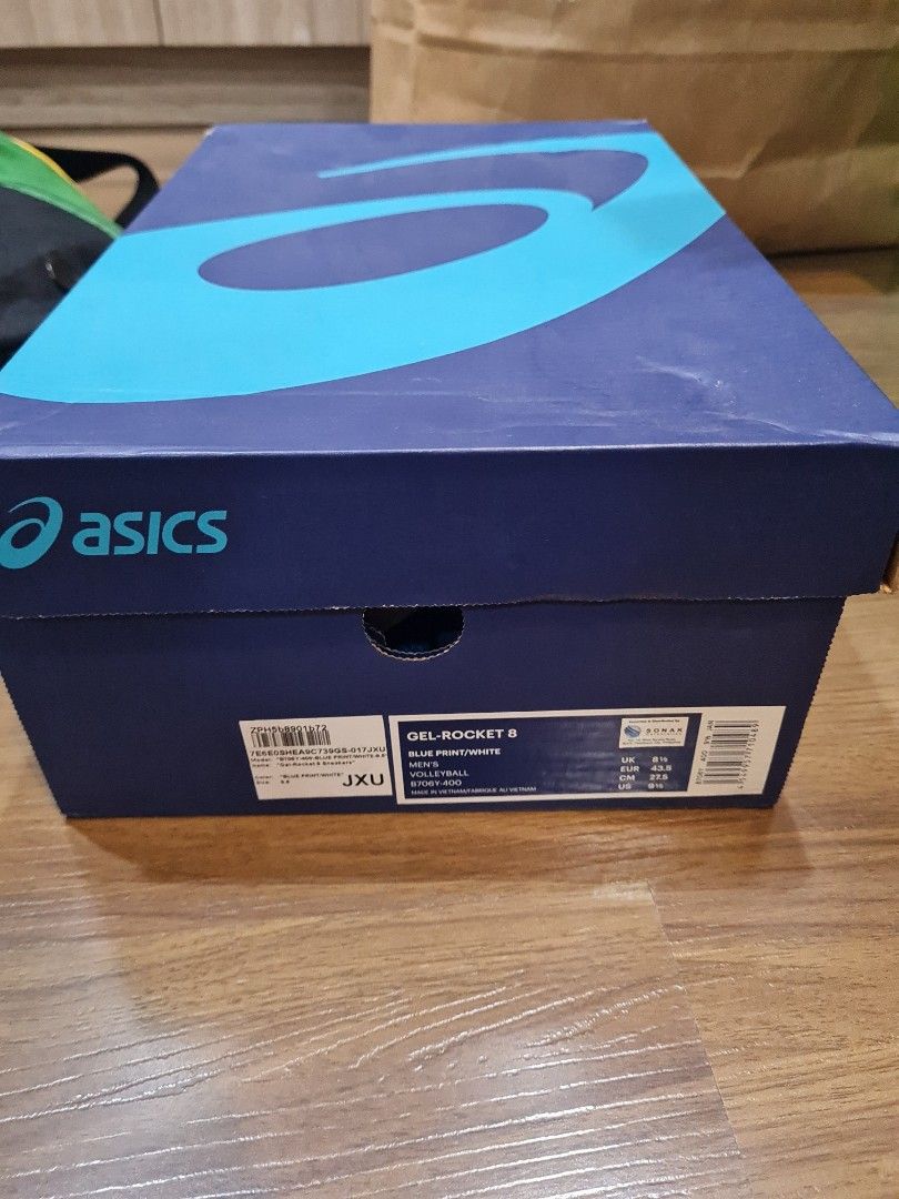 Asics Volleyball Shoes Mens Fashion Footwear Sneakers On Carousell