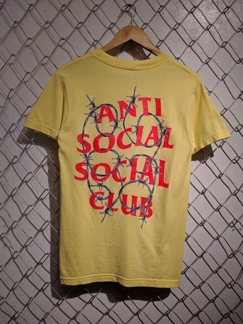 ASSC BARBED WIRE LOGO TEE, Men's Fashion, Tops & Sets, Tshirts & Polo ...