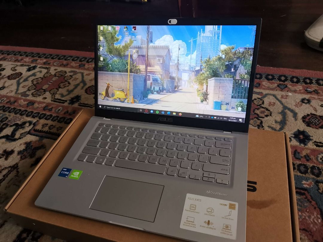 ASUS LAPTOP X415 (NVIDIA GeForce graphics card, 12gb ram, 256gb ssd w ...