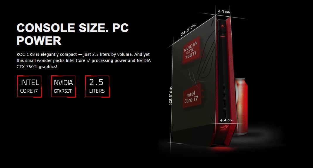 Asus ROG GR8 Desktop Gaming PC, Computers & Tech, Desktops on Carousell