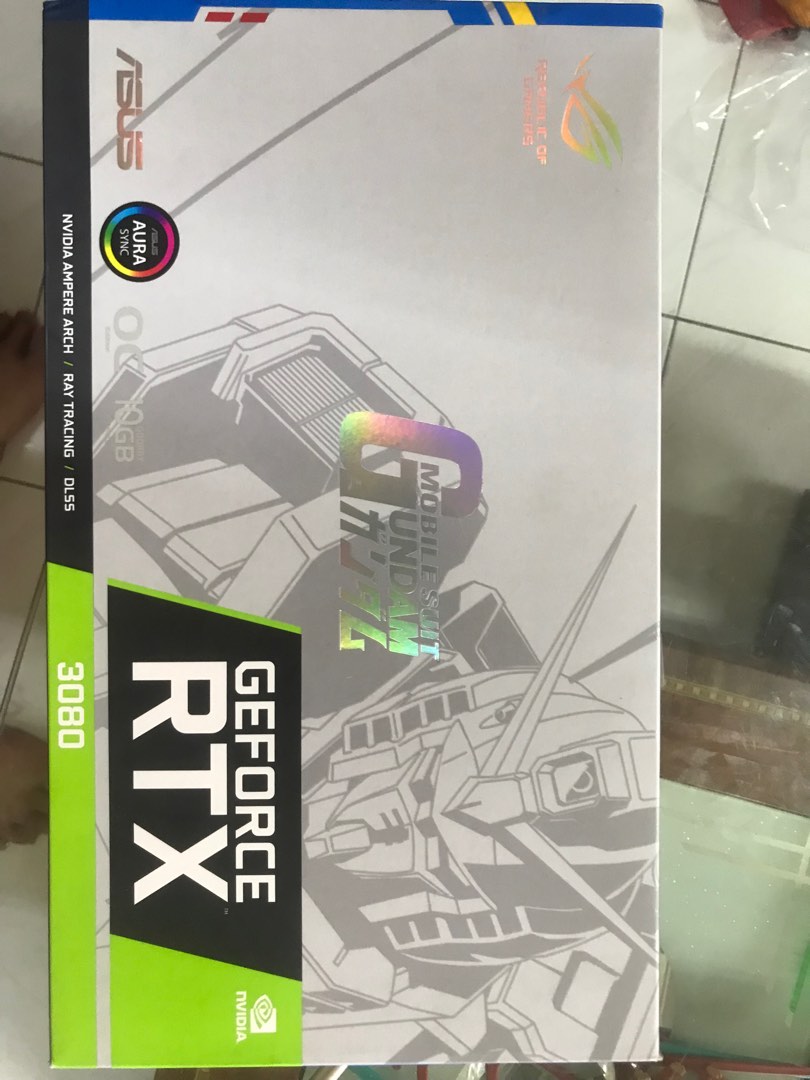 Asus ROG Strix RTX 3080 Gundam Ultra White, Computers & Tech, Parts ...