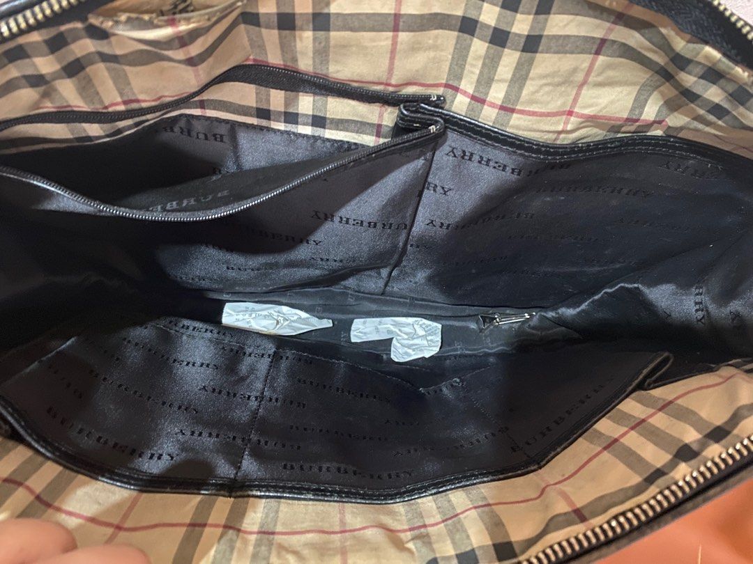 Authentic burberry big laptop bag project, Luxury, Bags & Wallets on ...