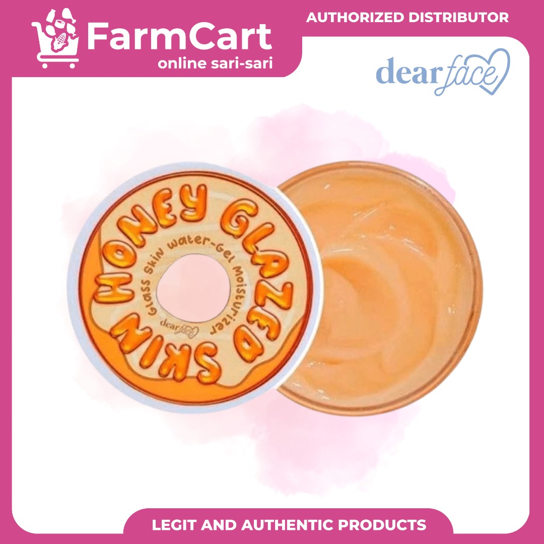 Authentic Dear Face Honey Glazed Skin Water-Gel Moisturizer, Beauty ...