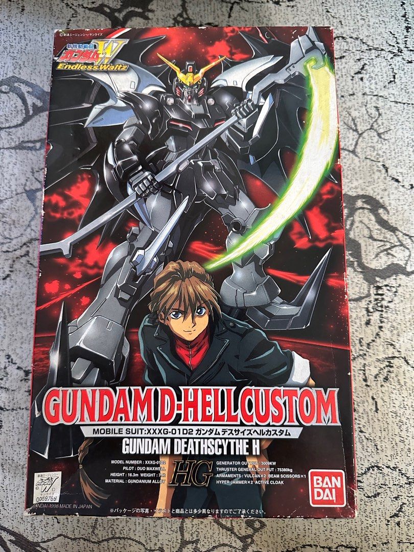 Bandai HG OVA 版死神高達, 興趣及遊戲, 玩具 & 遊戲類 - Carousell