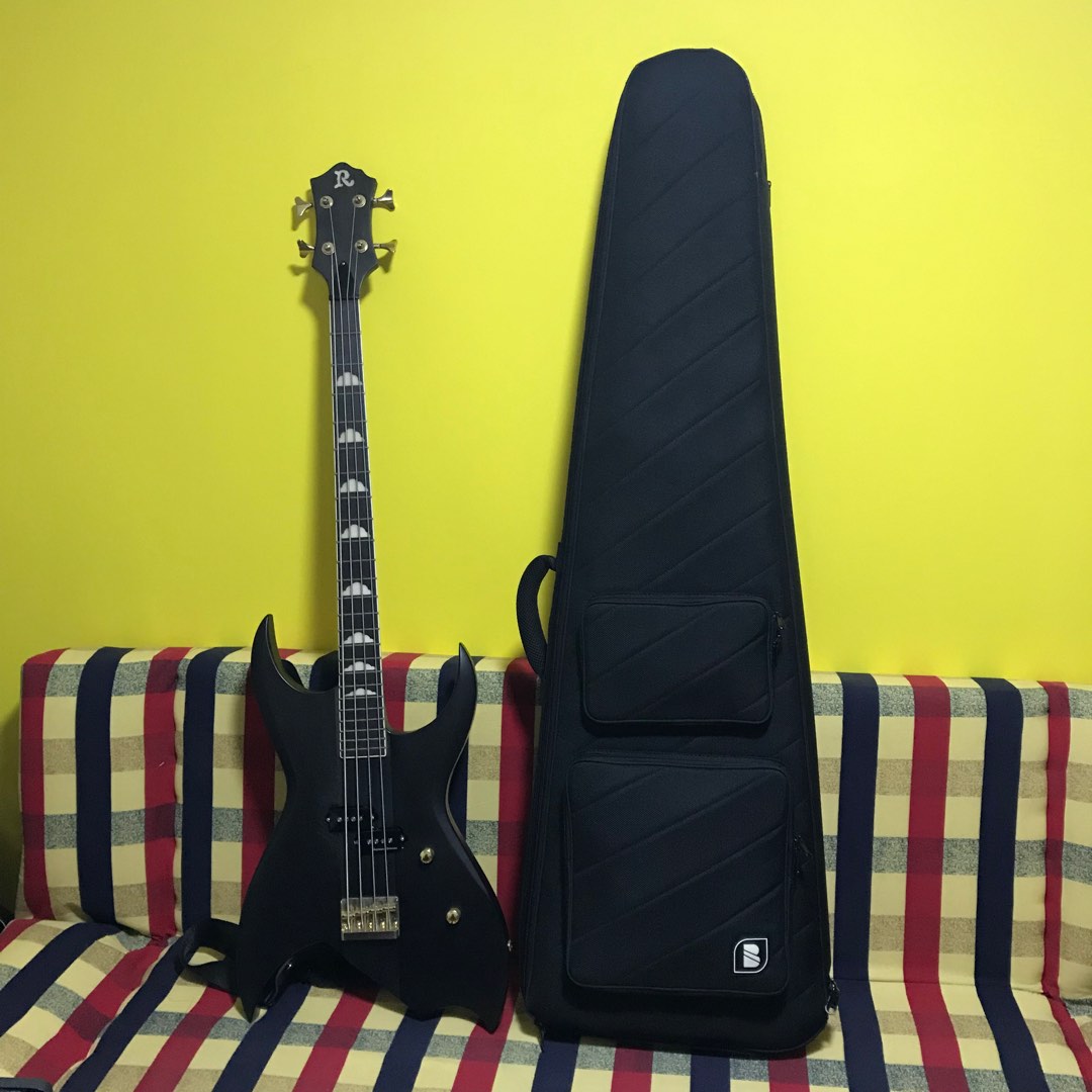 BC Rich Bich Inspired Custom Super Long Scale Bass, Hobbies & Toys ...